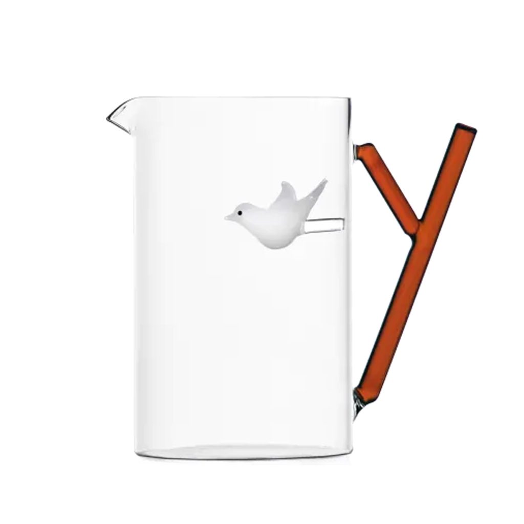 Ichendorf Animal Farm Caraffa Uccellino Bianco - Myho